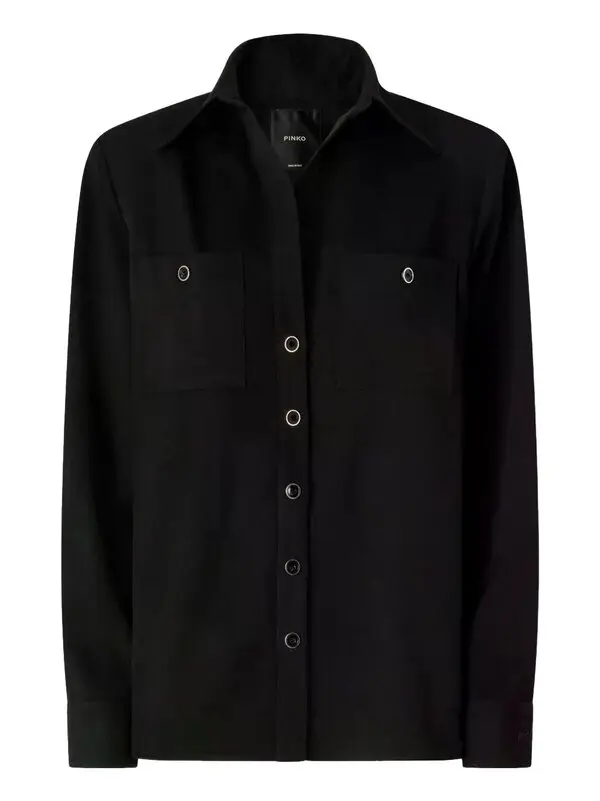 Pinko Pocket Shirt - Black