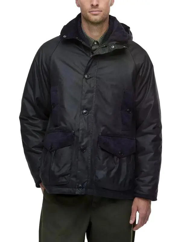 Barbour Beaufort Hooded Jacket - Blue