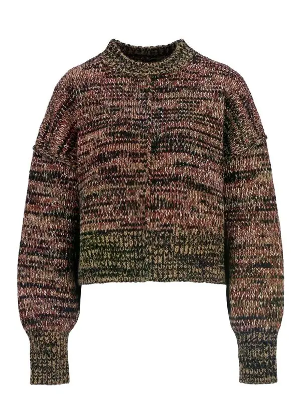 Barbour Crew Neck Long-sleeve Sweater - Black