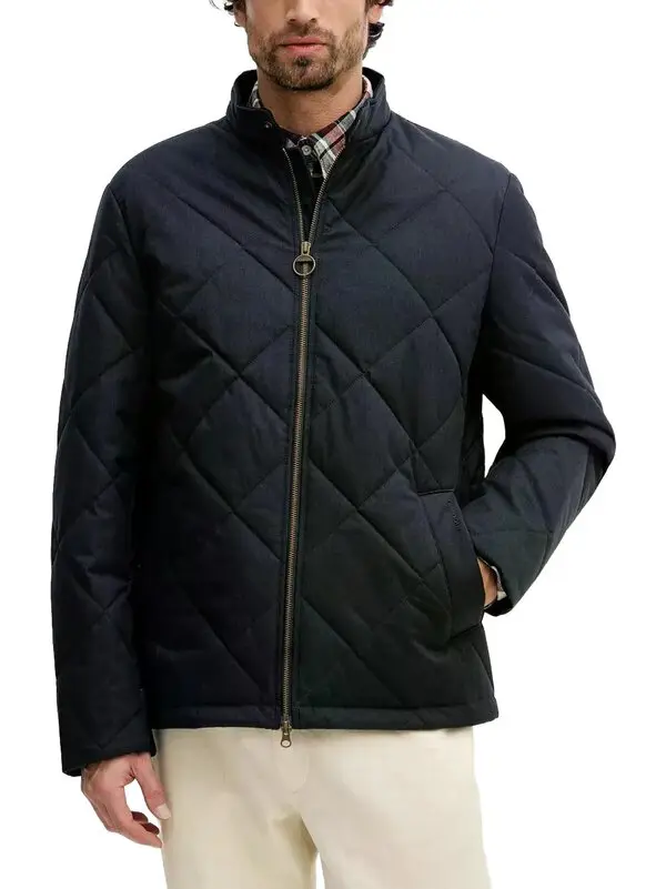 Barbour City Harrington Quilted Jacket - Blue