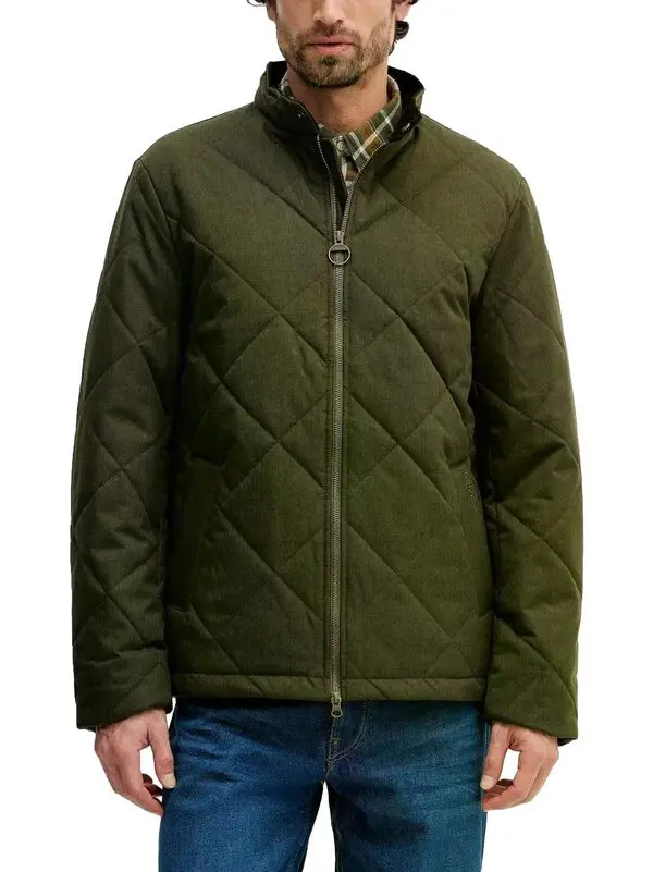 Barbour City Harrington Quilted Jacket - Green