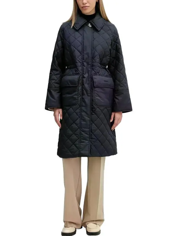 Barbour Aishling Quilted Coat - Blue
