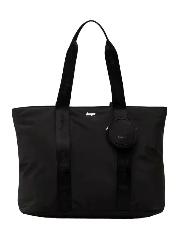 Hugo Pouch Tote Bag - Black