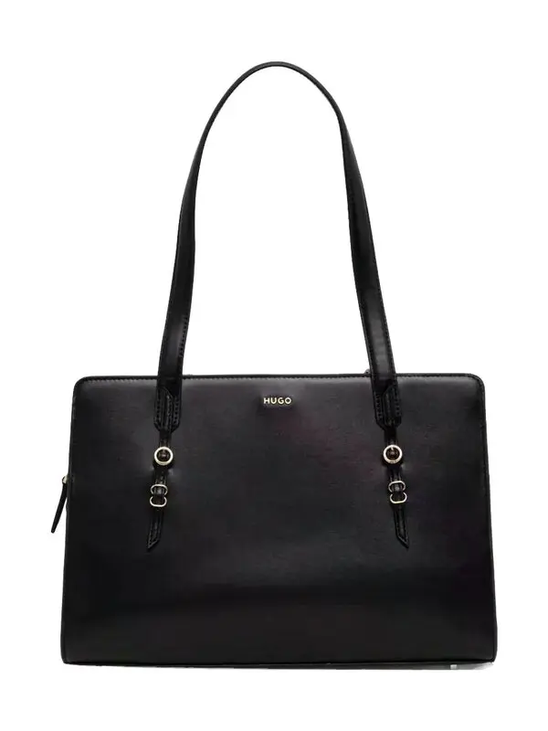 Hugo Logo-plaque Tote - Black