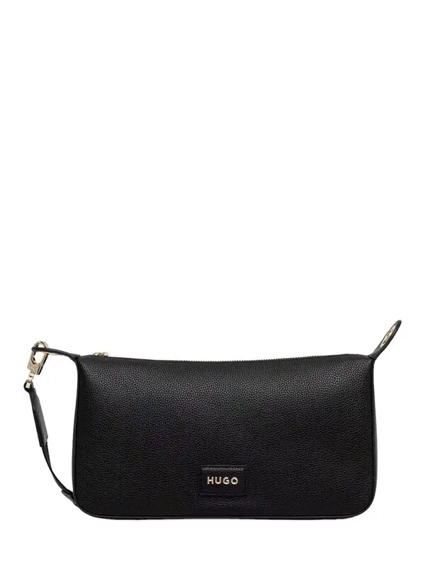 Hugo Zip-fastening Cross Body Bag - Black