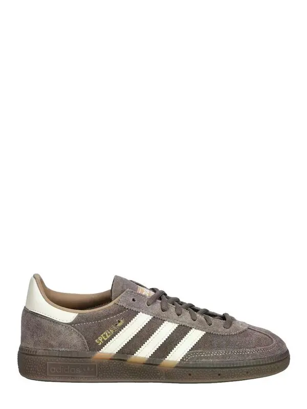 Adidas Three-stripe Lace-up Sneakers - Brown