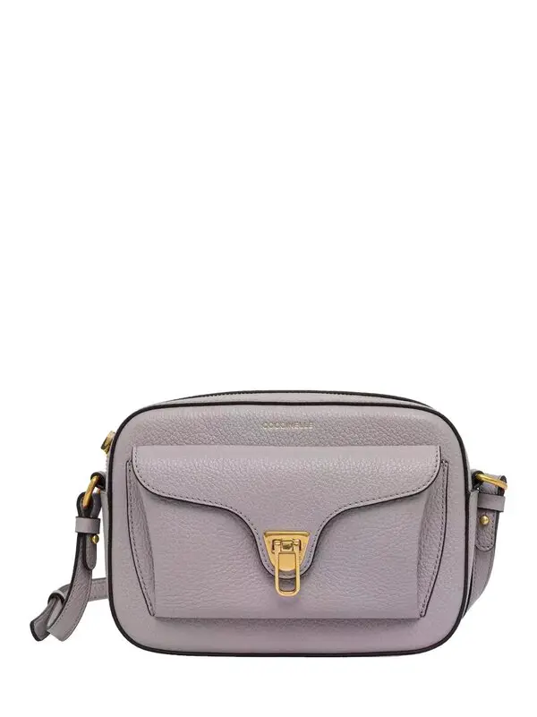 COCCINELLE Small Beat Crossbody Bag - Grey