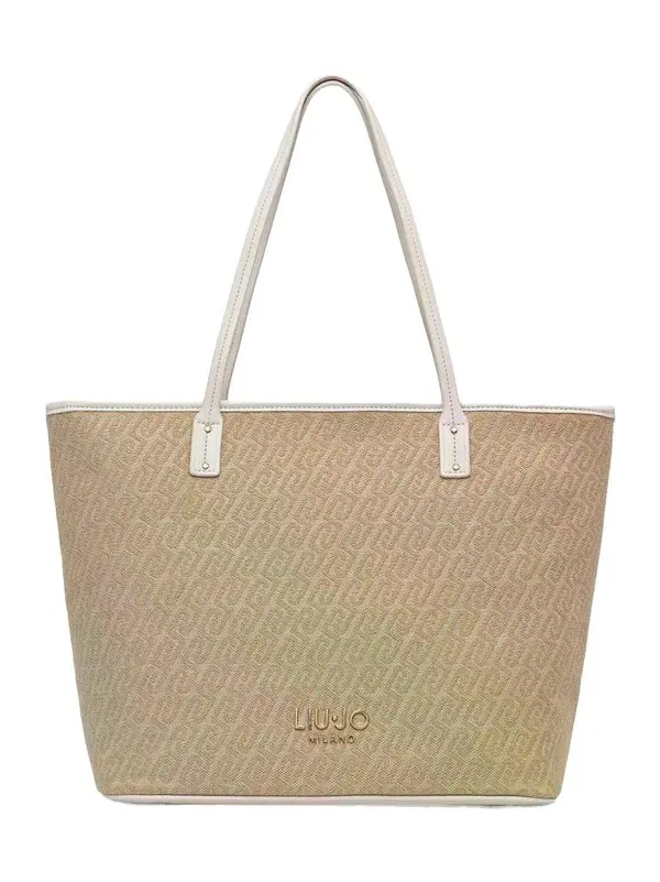 Liu Jo Patterned Tote Bag - Neutrals