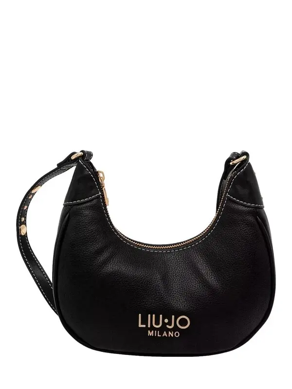 Liu Jo Logo Shoulder Bag - Black