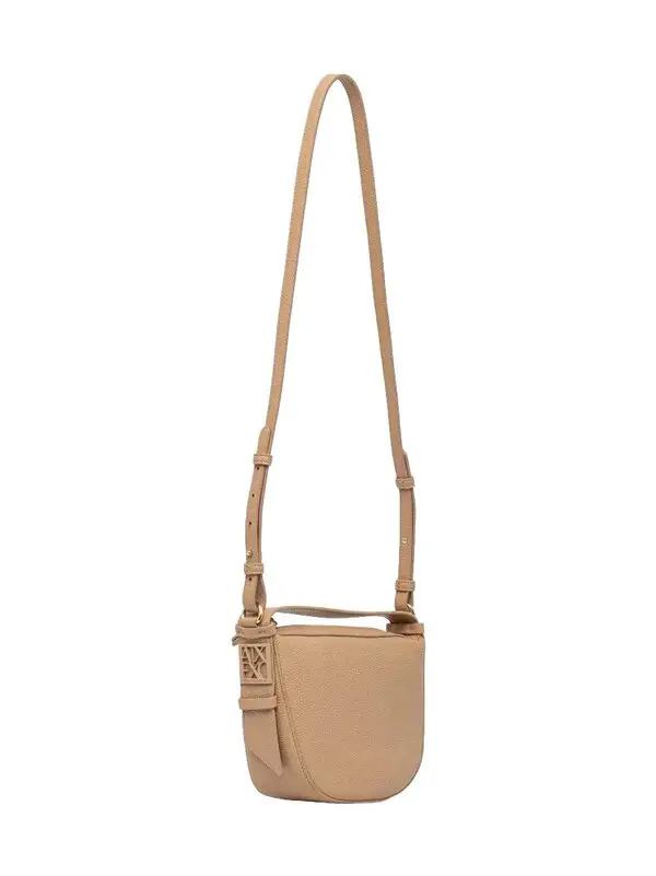 Armani Exchange Small Logo-detail Cross-body Bag - Neutrals