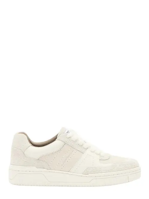 ALLSAINTS Hix Suede Trainers - White