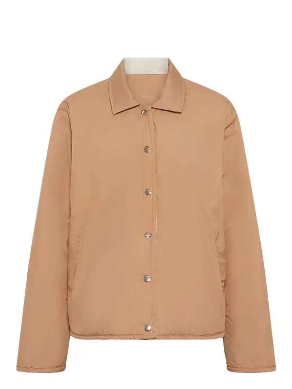 Gerard Darel Pheona Snap-front Jacket - Natural