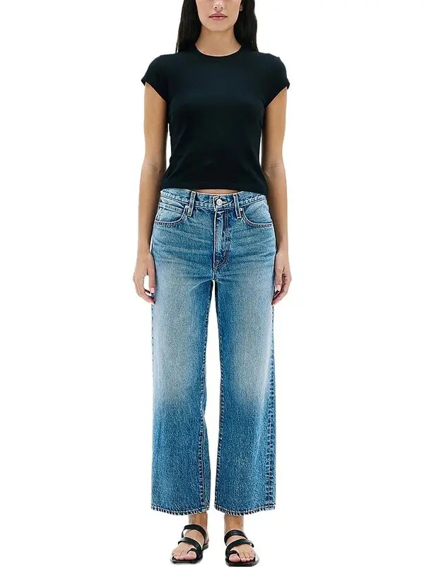 SLVRLAKE Hunter Mid-rise Boyfriend Jeans - Read My Mind