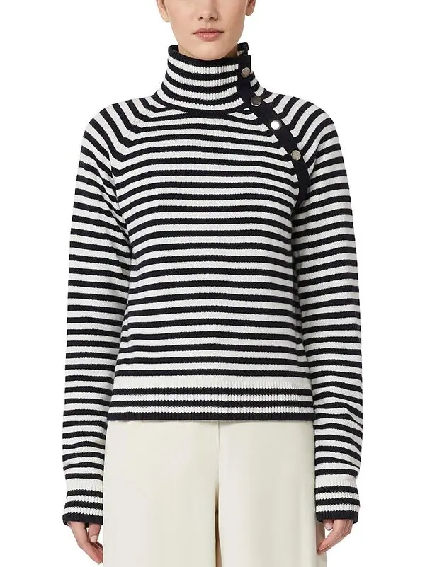 Max Mara Paniere Cashmere Turtleneck Sweater - Ultramarine