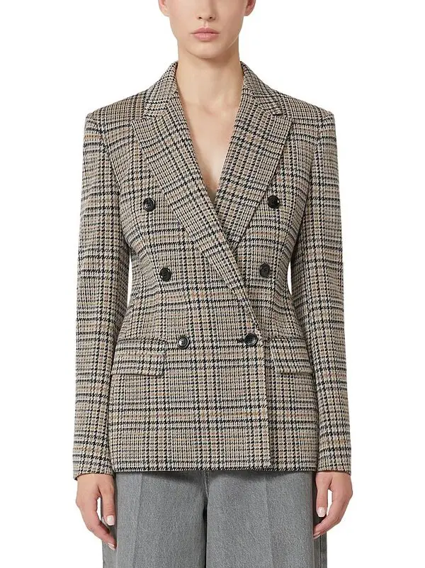 Max Mara Ateneo Blazer - Black Grey