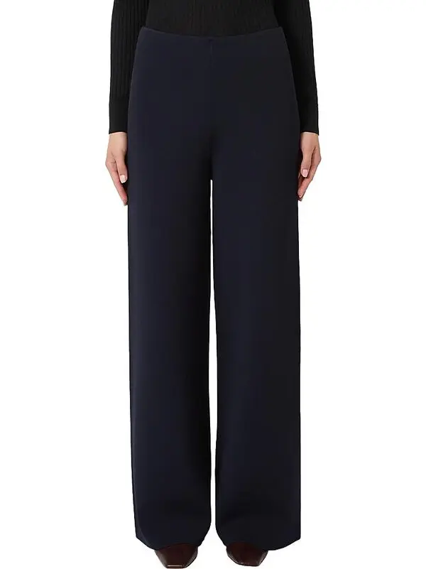 Max Mara Strillo Wide Leg Pants - Ultramarine