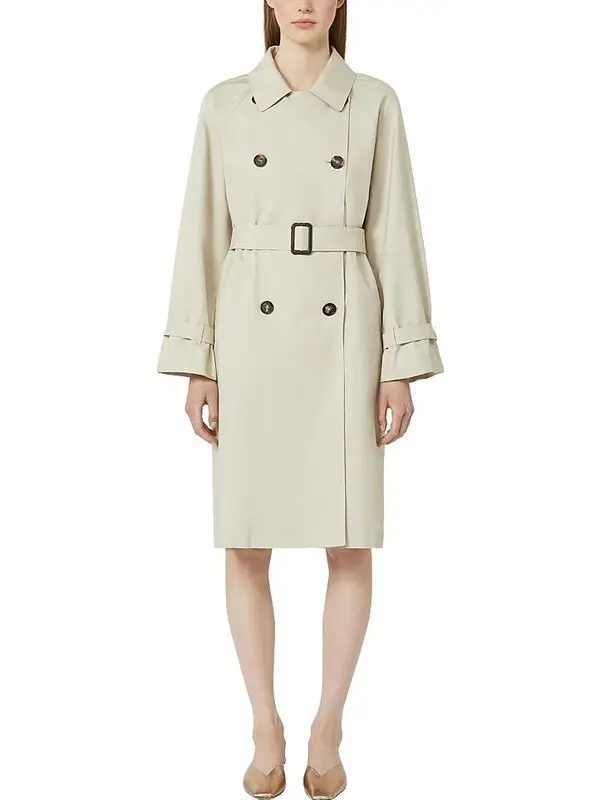 Max Mara Mtcctrench Trench Coat - Natural