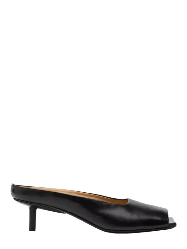 Marsèll Square-toe Heeled Sandals - Black
