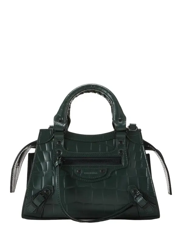 Balenciaga Embossed Neo Classic City - Green