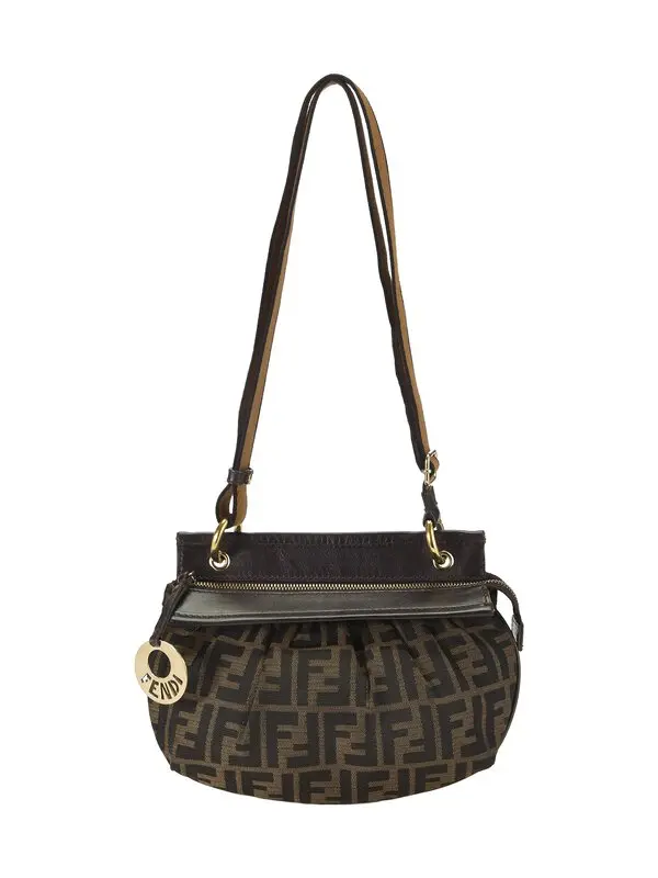 Fendi Zucca Chef Crossbody - Brown