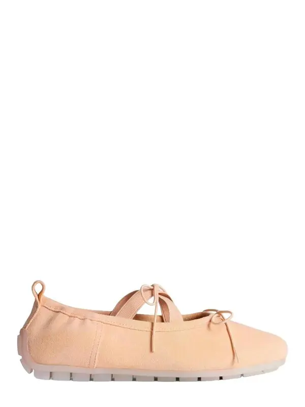 Simone Rocha Elasticated-strap Ballet Flats - Neutrals