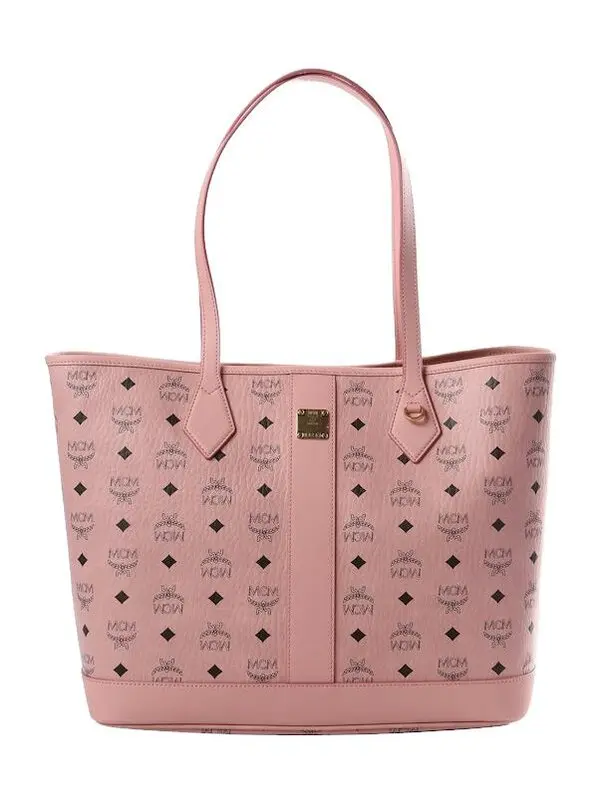 Mcm Liz Vi Medium Shopper - Soft Pink