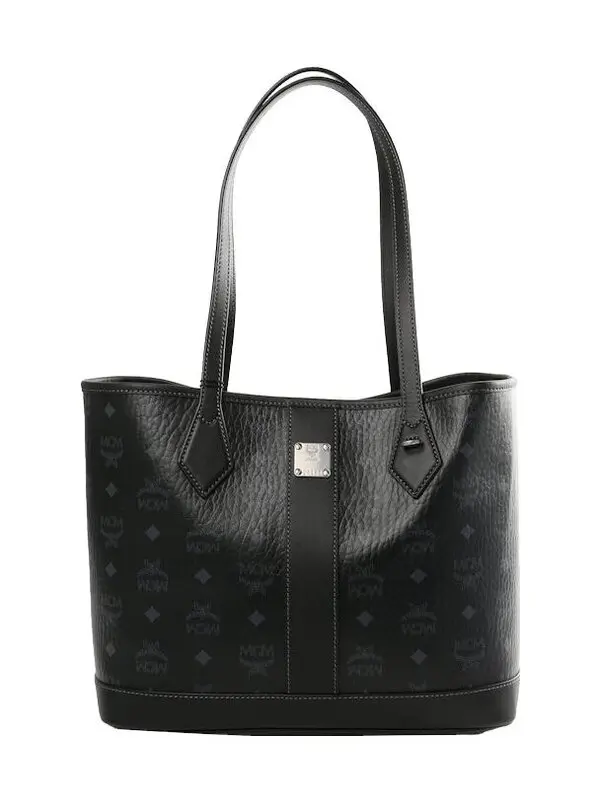 Mcm Liz Vi Small Shopper - Black