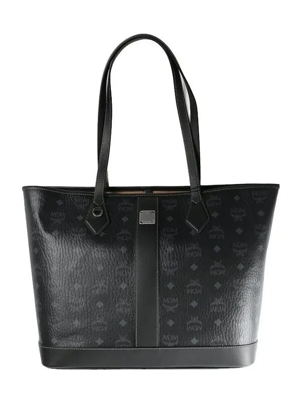 Mcm Liz Vi Medium Shopper - Black