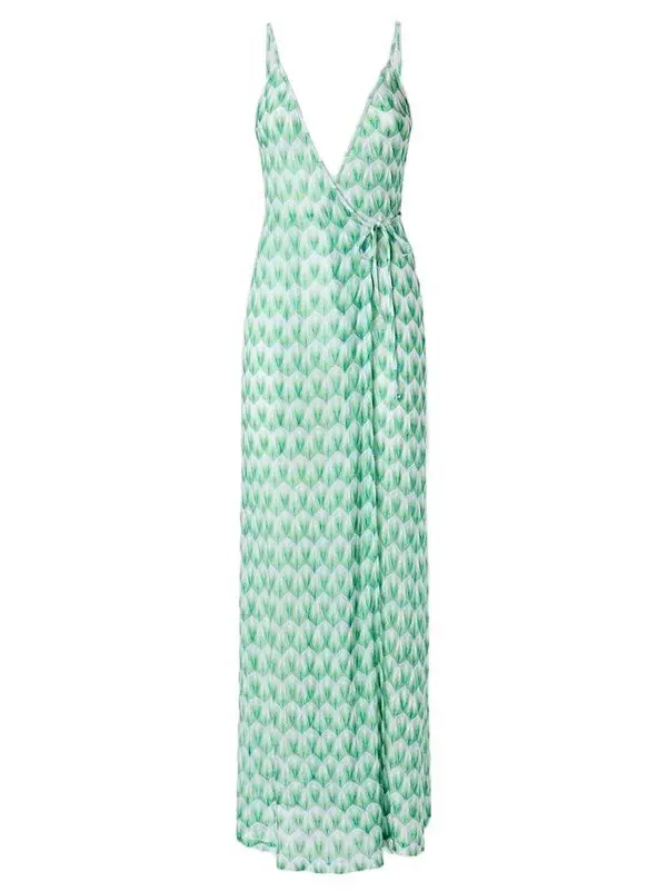 Missoni Long Cover-up In Viscose With Floral Pattern - Multicoloured