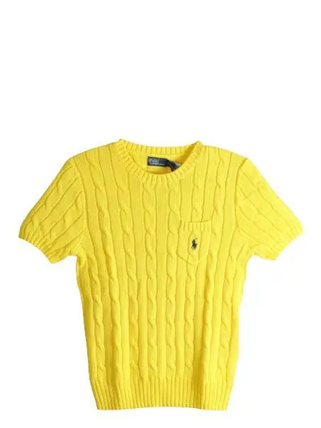 Polo Ralph Lauren Pima Cotton Sweater - Yellow