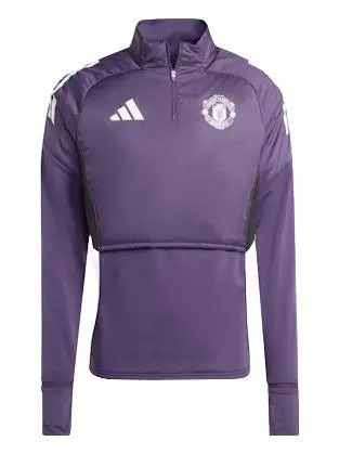 Adidas Tiro 25 Competition Winterized Top - Manchester United Aurora Plum White Black