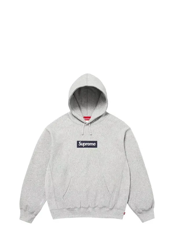 Supreme Box Logo Hoodie - Grey