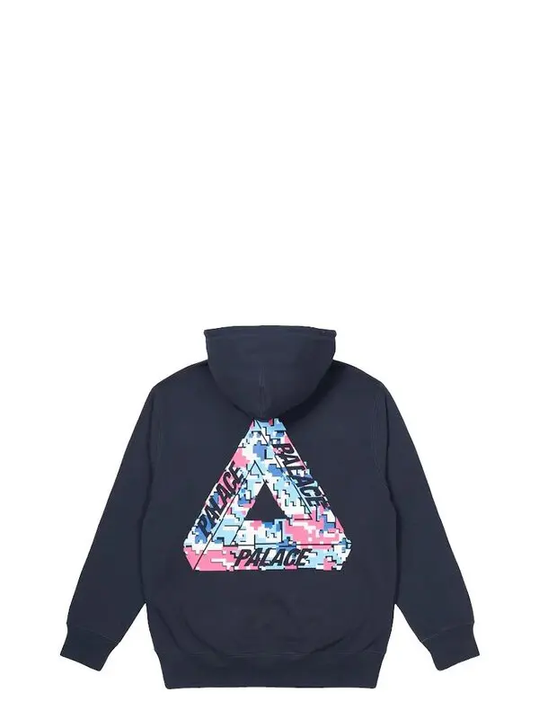 PALACE Tridigi Hood - Navy Blue