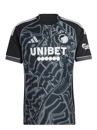 Adidas F Copenhagen 2025/2026 Away Jersey - Black White