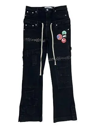 DUAA Memory Denim Pant - Black
