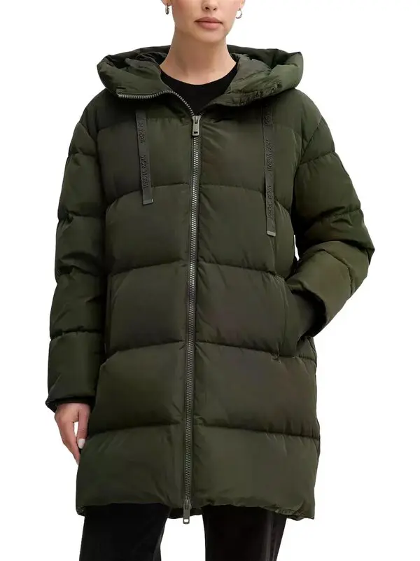 MOS MOSH Hooded Padded Coat - Green