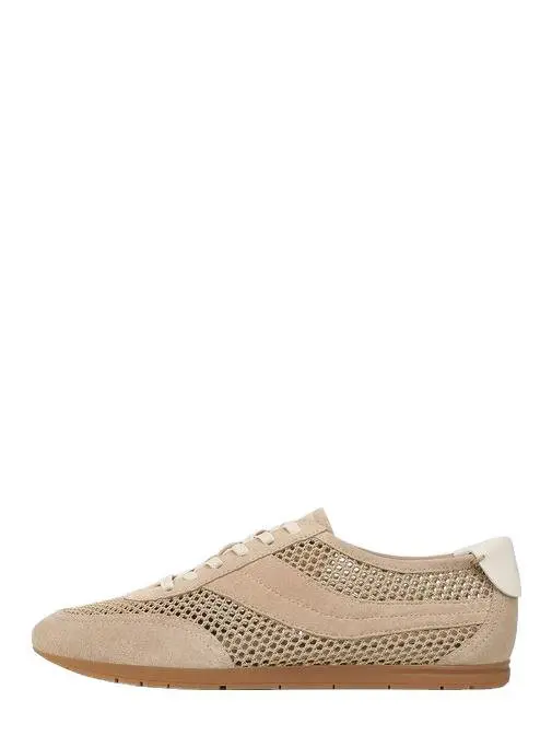 Vince Suede And Netting Runner Sneakers - Stripe