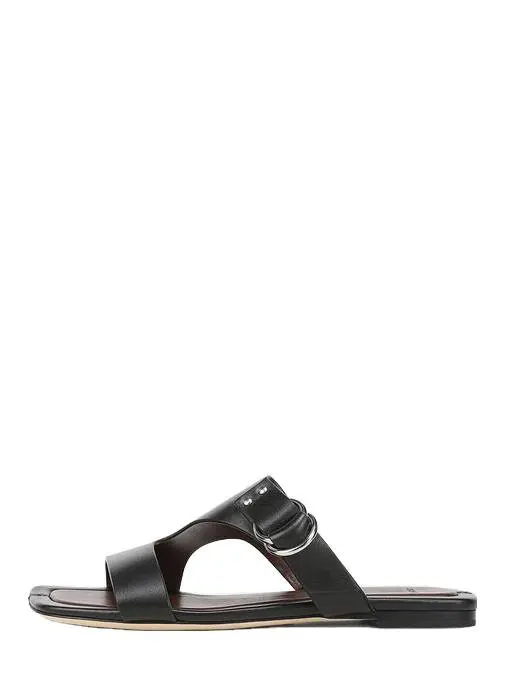 Vince Verona Leather Sandal - Black