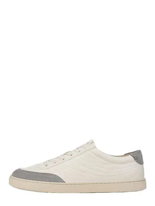 Vince Palm Leather Sneakers - Grey