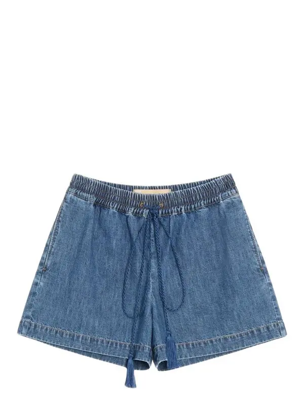 Valentino Garavani Denim Shorts - Blue