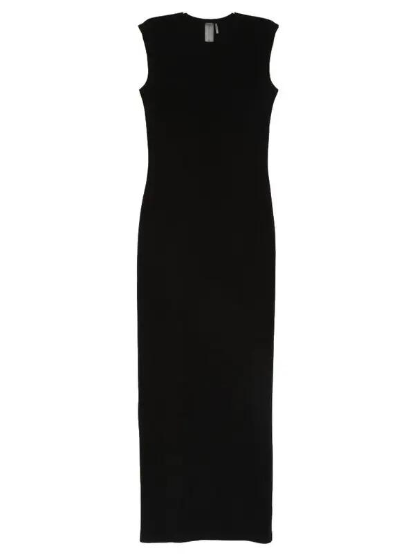 Norma Kamali Sleeveless Long Dress - Black