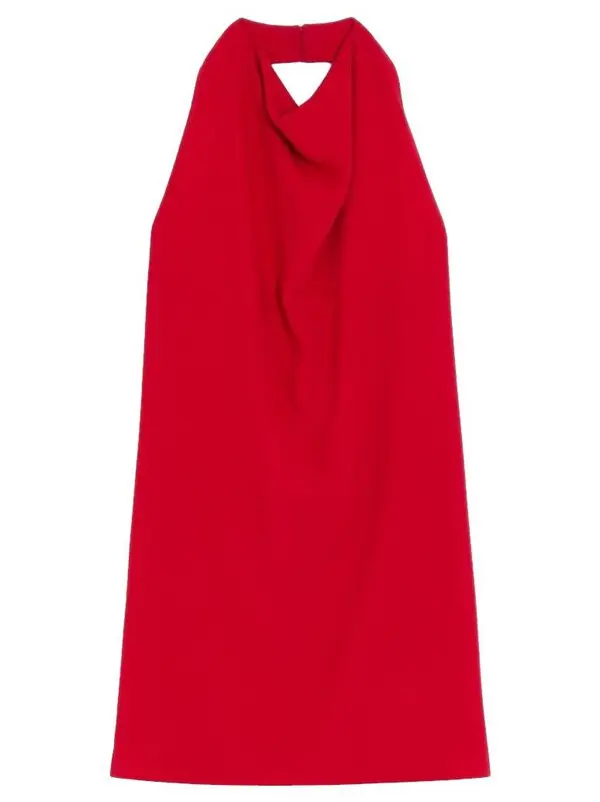 Valentino Garavani Silk Mini Dress - Red