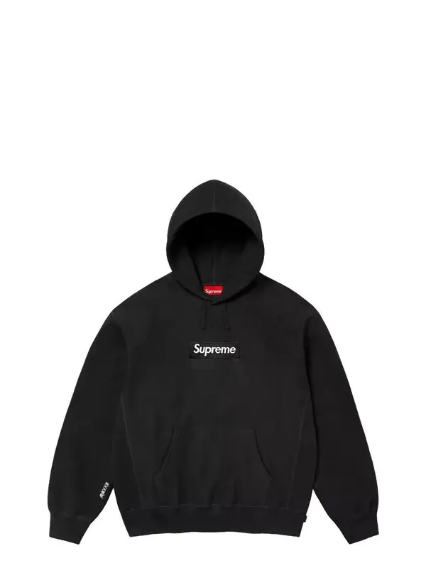 Supreme Box Logo Hooded Sweatshirt - Black