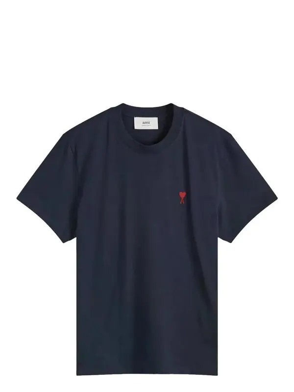 Ami Heart-logo T-shirt - Blue