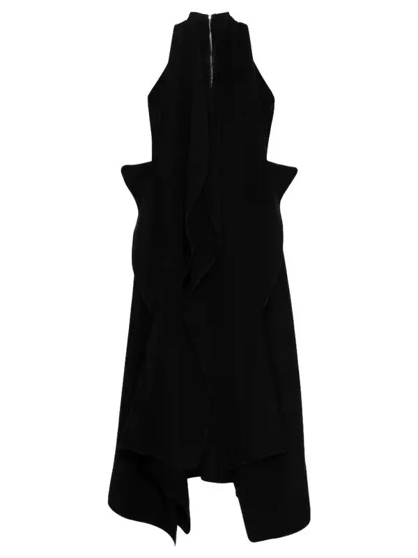 Maticevski Varsity Midi Dress - Black