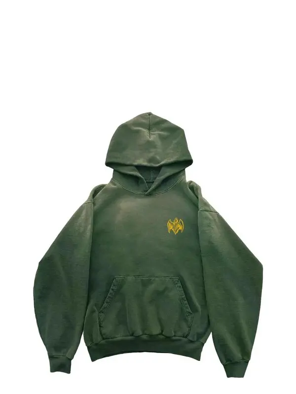 WARREN LOTAS Thousand Yard Stare Printed Hoodie - Green
