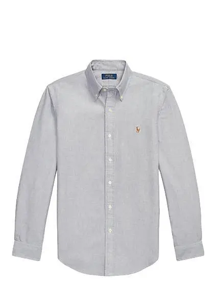 Polo Ralph Lauren The Iconic Oxford Custom-fit Cotton Shirt - Navy