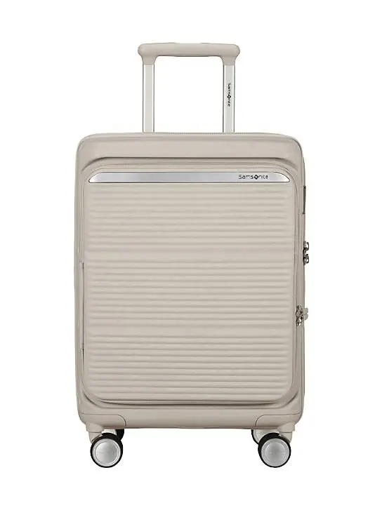 SAMSONITE Paralux Spinner Expandable 4-wheel Suitcase 55cm - Stone Grey