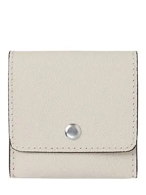 THE WHITE COMPANY Textured Leather Jewellery Pouch - Almond