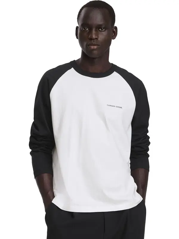 Canada Goose Eon Long Sleeve T-shirt - Black